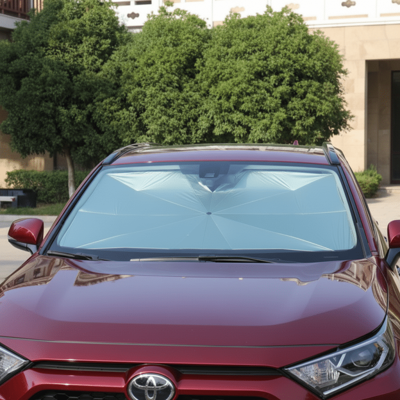 Parasol Para Parabrisas De Automóvil Gran Eficiencia – Compralo Ahora