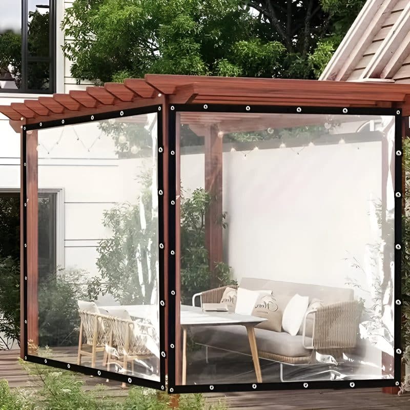 Toldo Transparente Resistente Para Jardín Y Exteriores 2mx2m – Compralo ...
